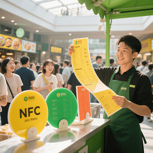 Custom NFC Menu for Restaurants & Hospitality